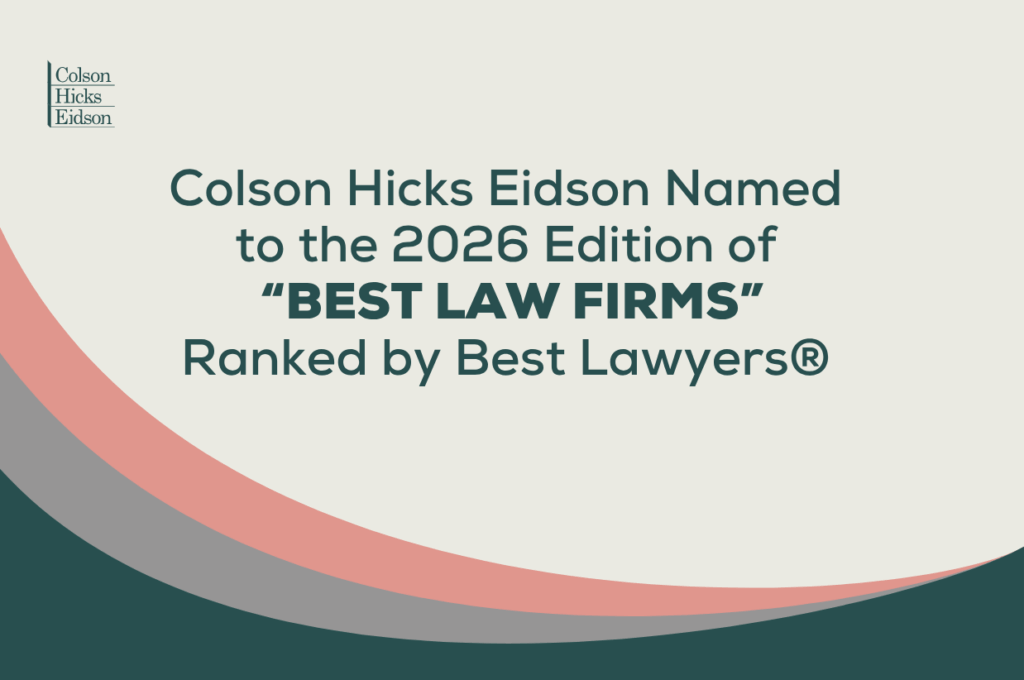 Championing Justice: Legal Excellence | Colson Hicks Eidson